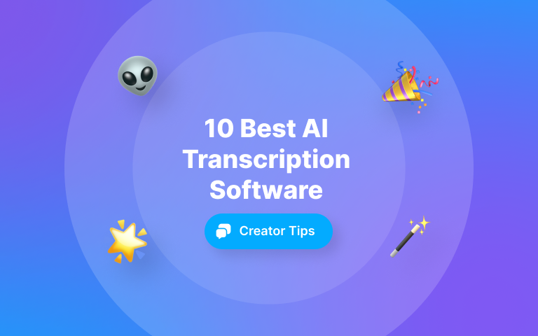 10 Best AI Transcription Software (Free & Paid!)